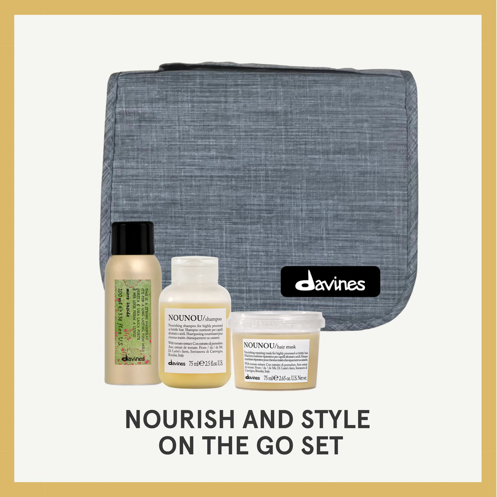 The Nourish and Style On The Go Set – DAVINES I SUSTAINABLE BEAUTY