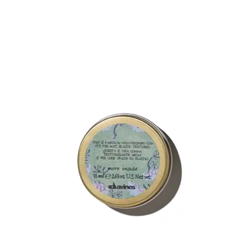 Davines MORE INSIDE I This is a Medium Hold Finishing Gum 75ml ...